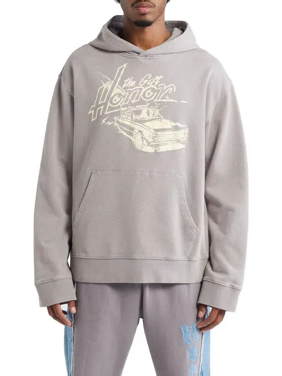 HONOR THE GIFT Joyride Cotton Hoodie - Grey