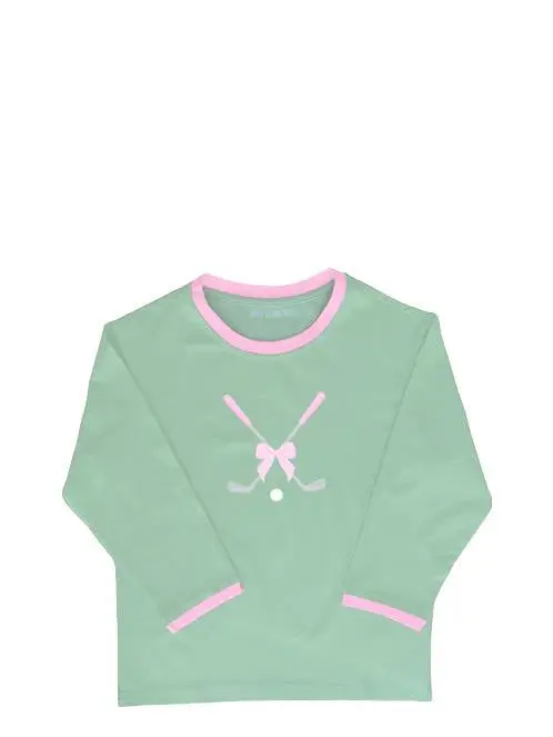 BITS & BOWS Printed Long Sleeve Shirt - Green