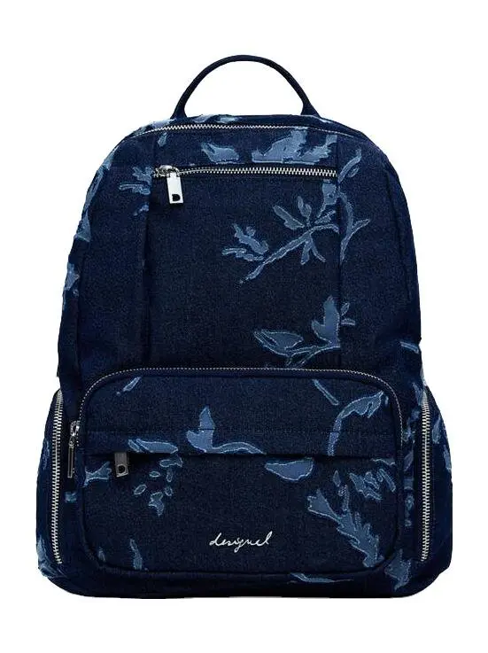 Desigual Denim Mini Backpack - Light Blue