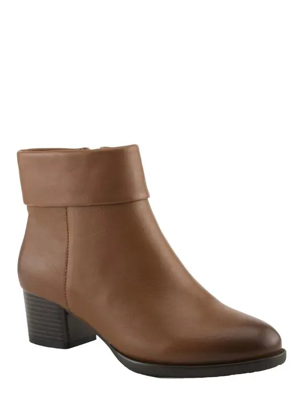 SPRING STEP SHOES Talpa Bootie - Camel