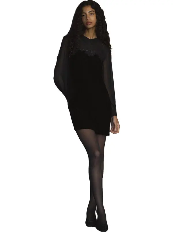 DÔEN Madelynne Shift Dress - Black
