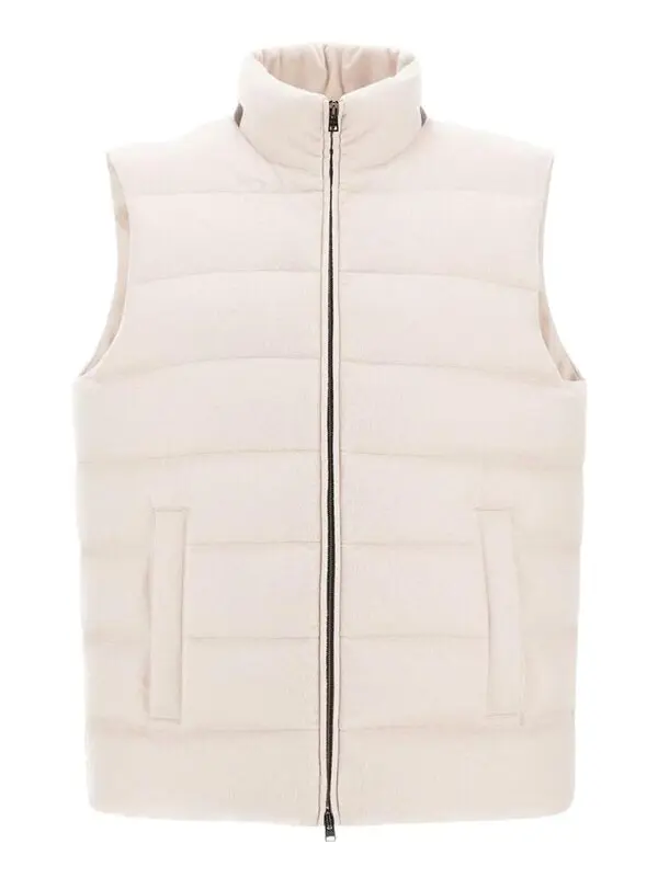 Herno Down Padded Vest - Beige