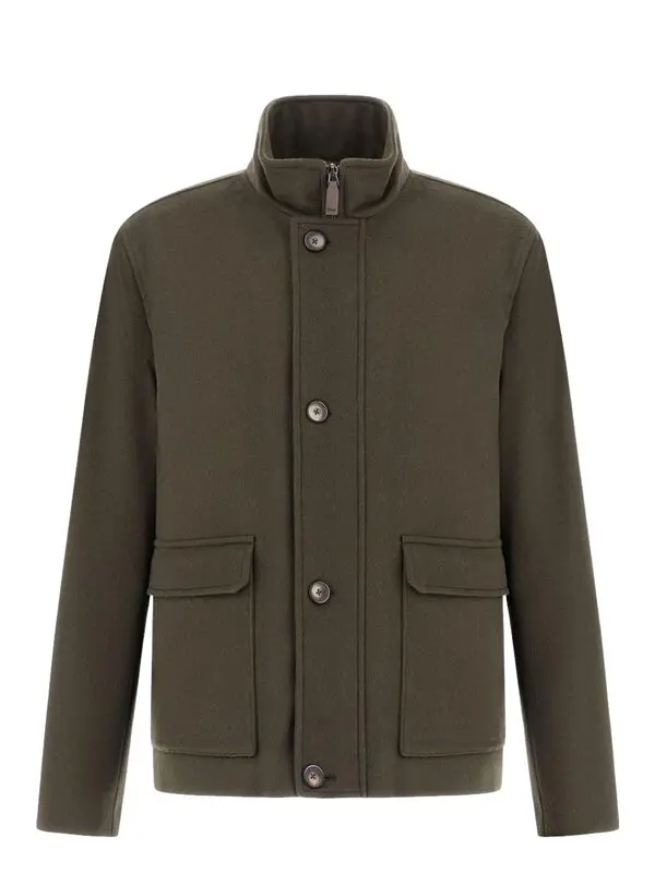 Herno Cashmere Jacket - Green