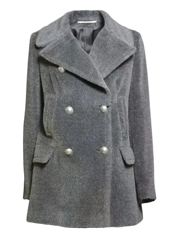 Tagliatore Double-breasted Coat - Grey