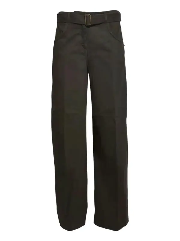 True Royal Belted Trousers - Brown