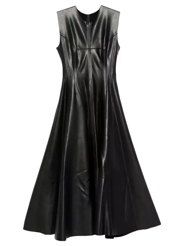 Norma Kamali Paneled Dress - Black