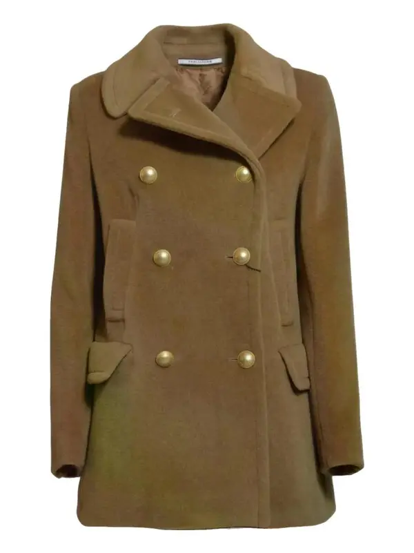 Tagliatore Double-breasted Button-fastening Coat - Brown