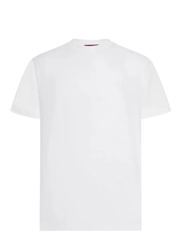 Gucci Interlocking G-embroidered T-shirt - White