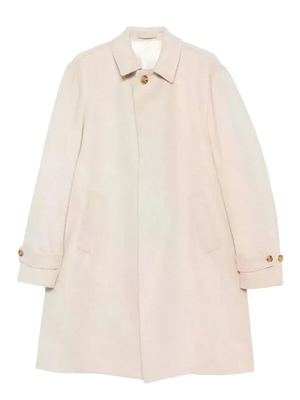 LARDINI Virgin-wool Coat - Neutrals