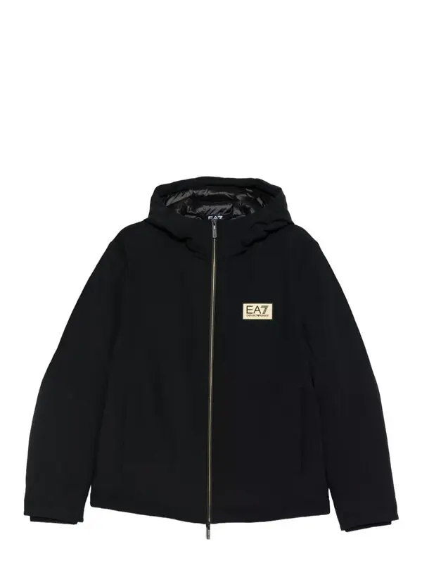 Emporio Armani Gold Label Hooded Jacket - Black