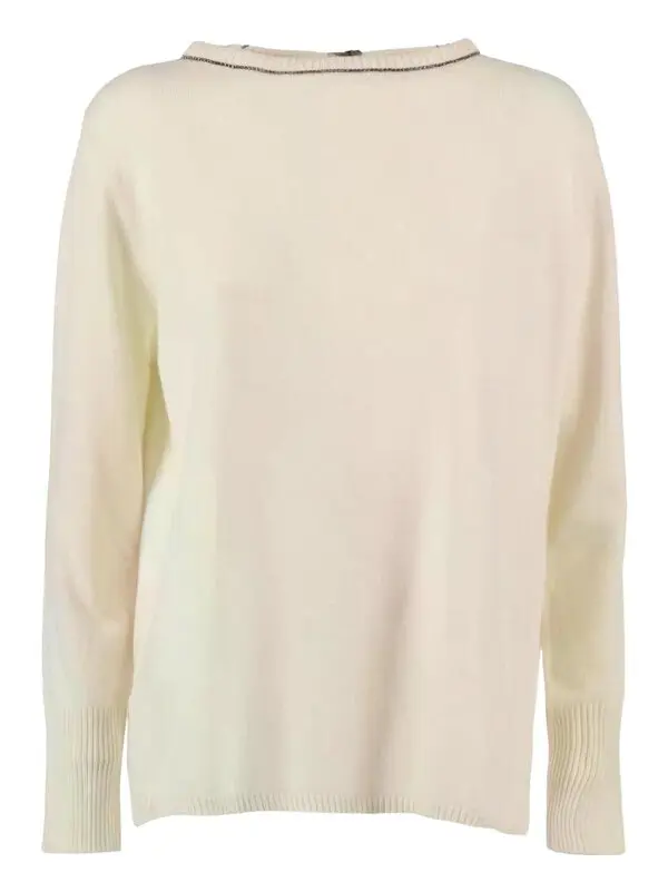 KANGRA Crew Neck Sweater - Neutrals