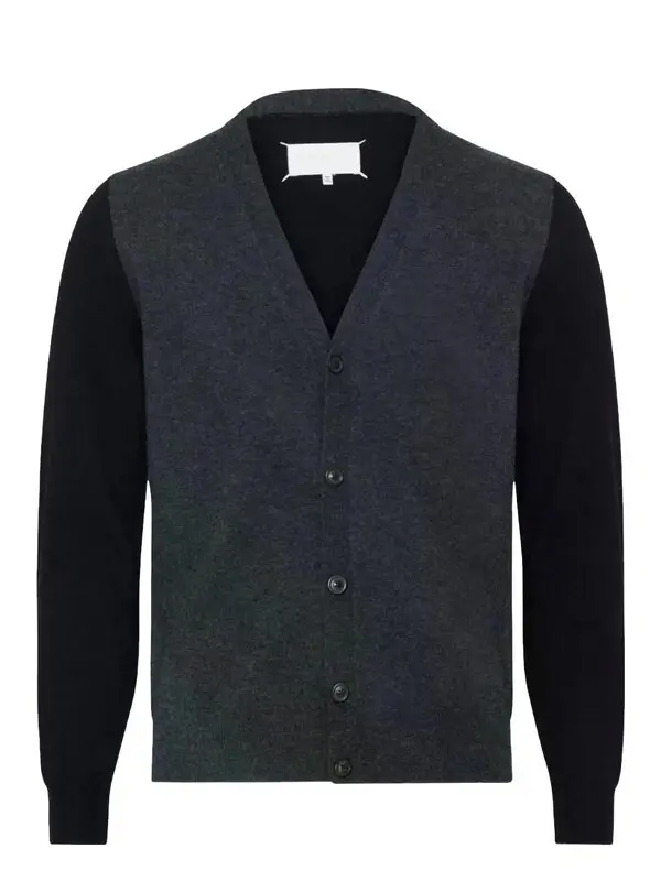 MAISON MARGIELA Wool Cardigan - Grey