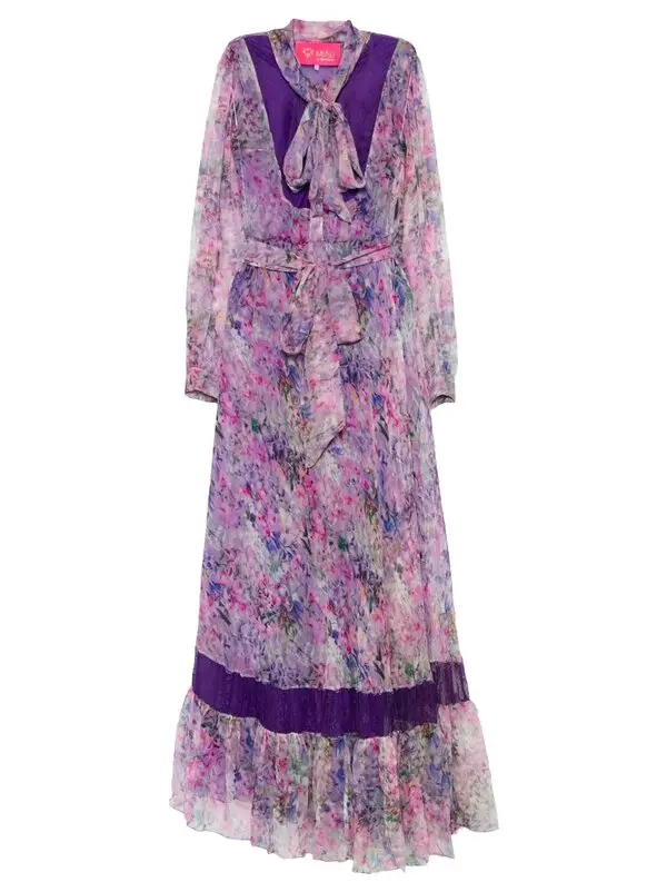 MIAU BY CLARA ROTESCU Suarez Dress - Purple