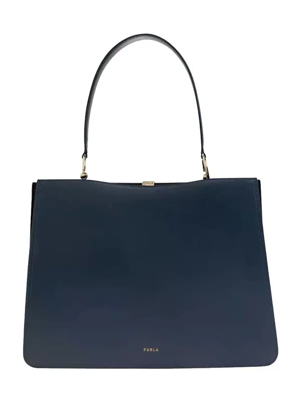 Furla Large Agata Top-handle Tote Bag - Blue