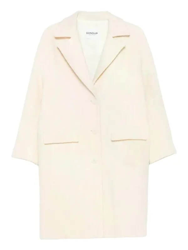 DONDUP Flap-pocket Coat - Neutrals