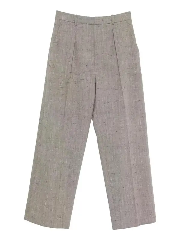 TELA Pleated Trousers - Grey