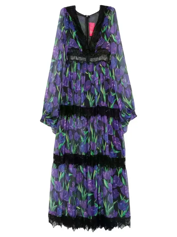 MIAU BY CLARA ROTESCU Lopez Dress - Purple