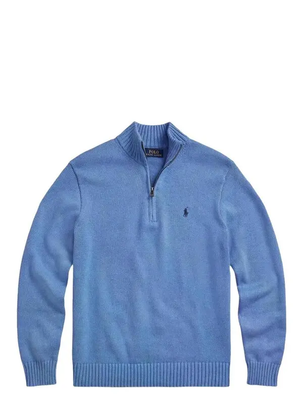 Ralph Lauren Long-sleeve Zip Sweater - Blue