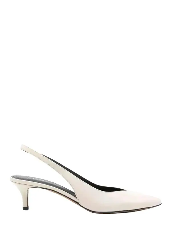 Isabel Marant Point-toe Slingback Pumps - White
