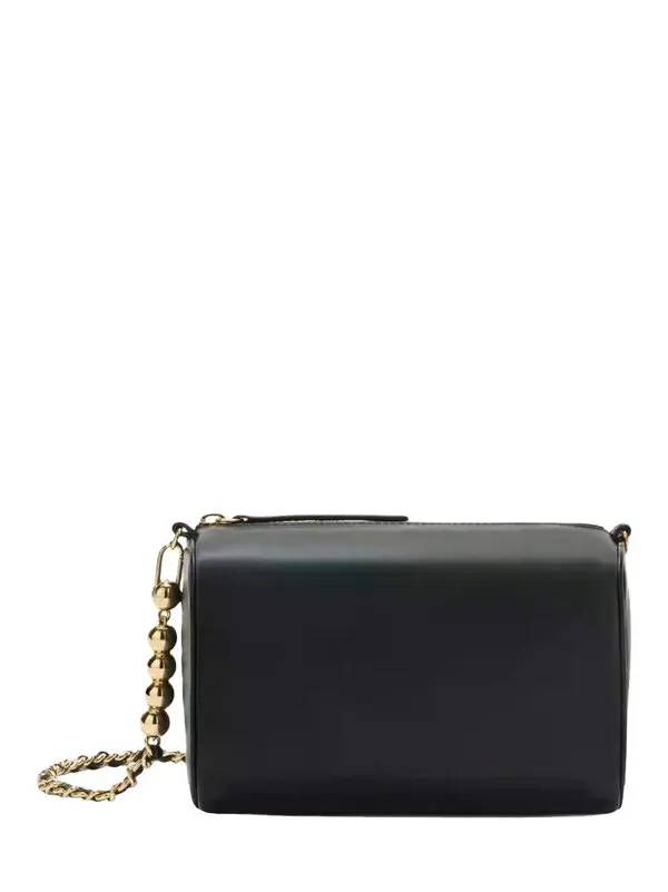 Furla Leather Shoulder Bag - Black