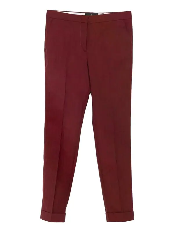 Etro Pressed-crease Trousers - Red
