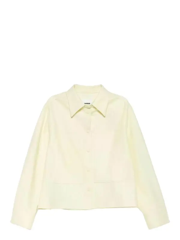 JIL SANDER Chest-pocket Shirt - Yellow