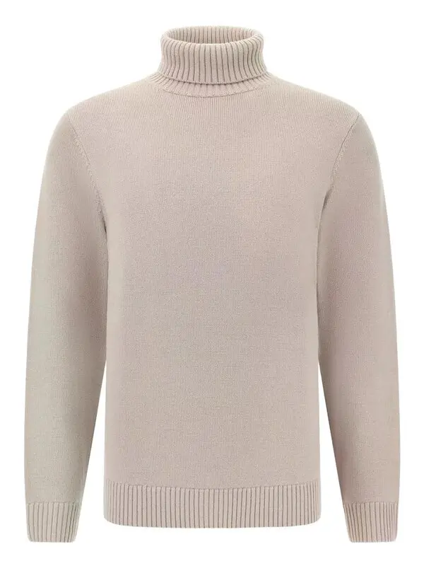 Boggi Milano Roll-neck Sweater - Neutrals