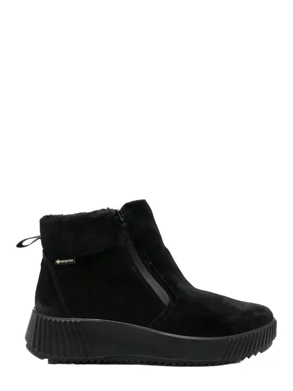 ARA Davos-st Zip-fastening Boots - Black