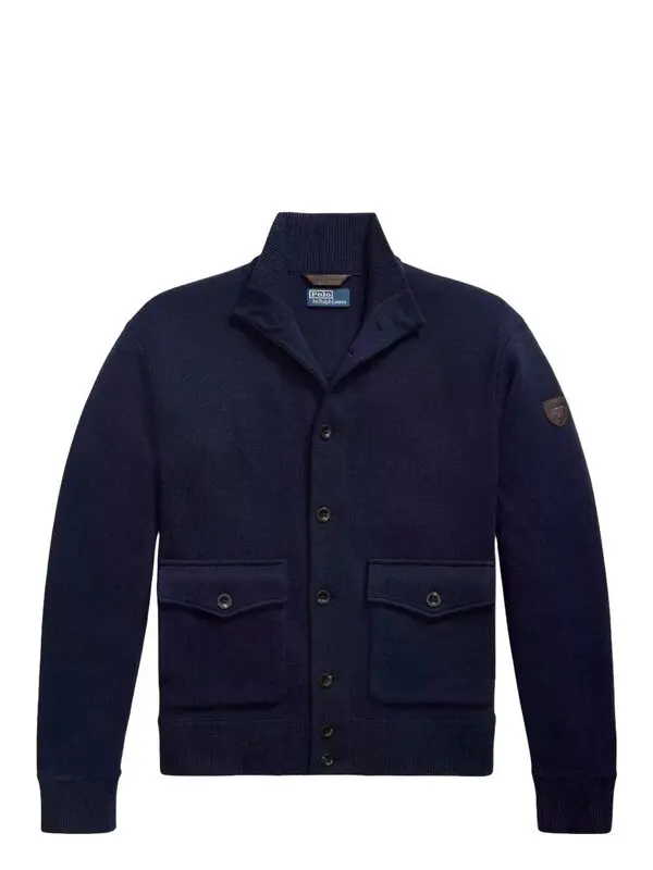Polo Ralph Lauren Wool-blend Cardigan - Blue