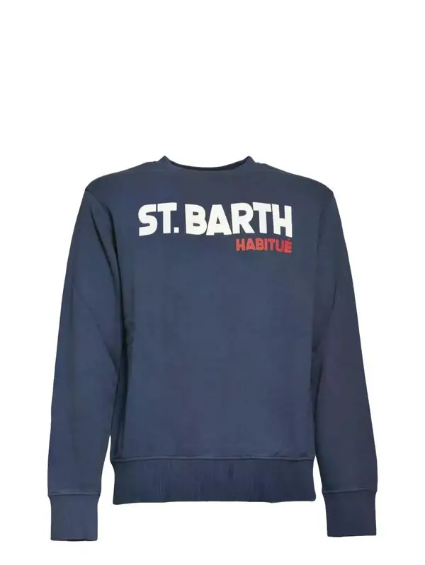 MC2 SAINT BARTH Soho Crew-neck Sweatshirt - Blue