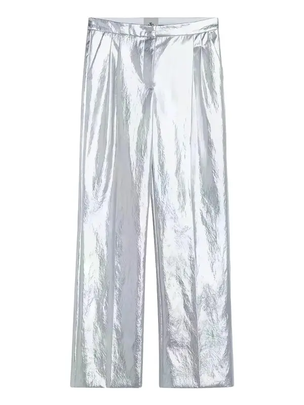 THE GARMENT Andy Wide-leg Trousers - Silver
