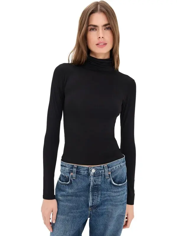 RIPLEY RADER Turtleneck Top - Black