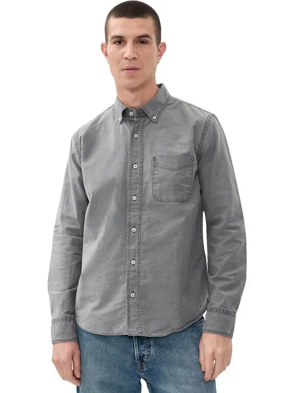 S.k.u. All American Oxford Shirt - Black
