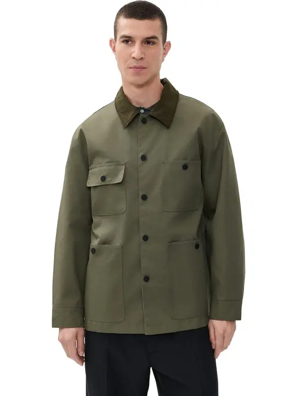 Officine Générale Benji Tech Jacket - Olive