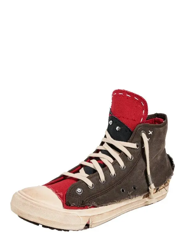 MAISON MARGIELA Love To Death' Sneakers - Red/brown