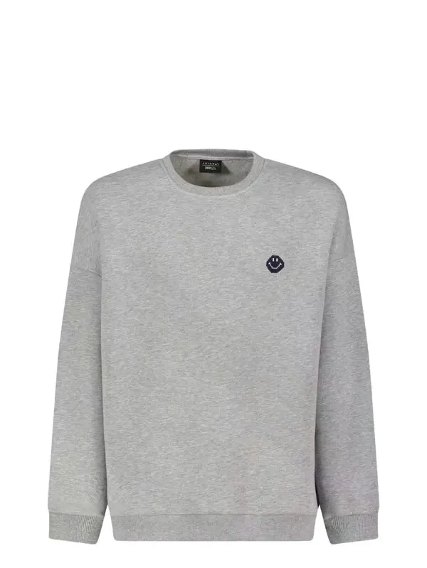 Joshua Sanders X Smiley® Crew-neck Sweatshirt - Grey