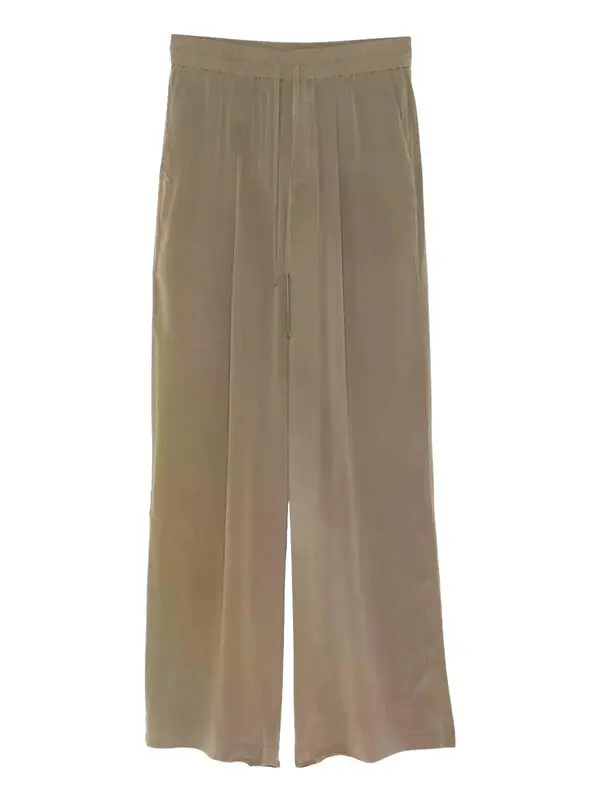 JACOB LEE Silk Trousers - Green