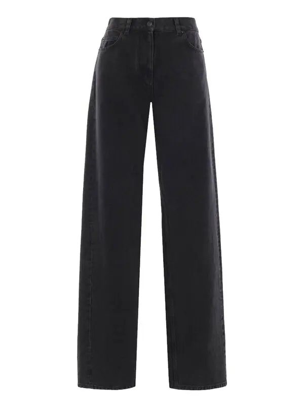 THE ROW Straight-leg Jeans - Faded Black