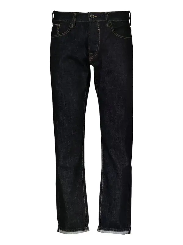 JAPAN RAGS Five-pocket Jeans - Blue