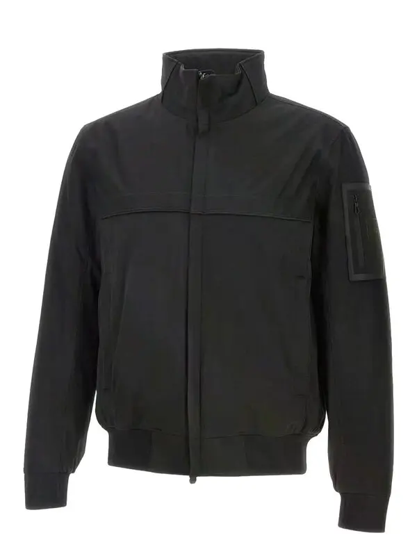 Hugo Boss Zip Utility-pocket Jacket - Black