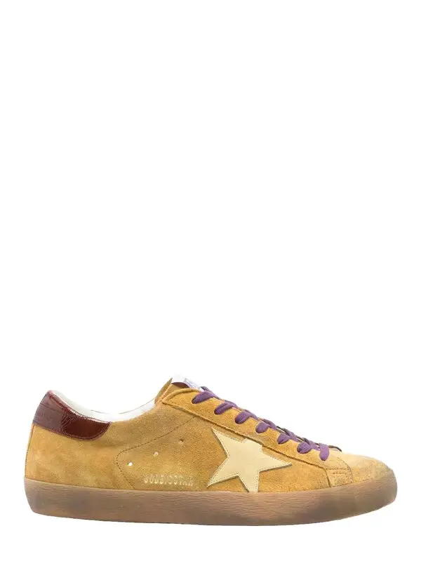 GOLDEN GOOSE Super-star Suede Sneakers - Yellow