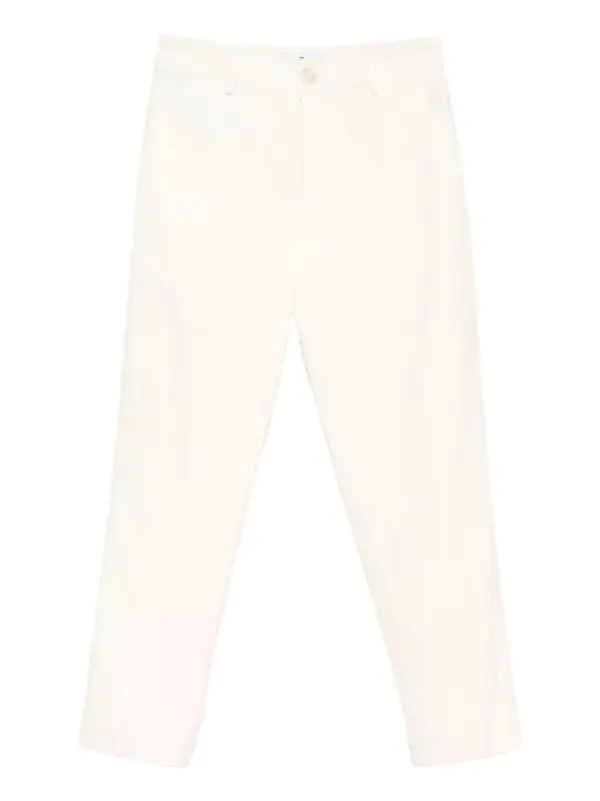 PT TORINO Cotton Trousers - White