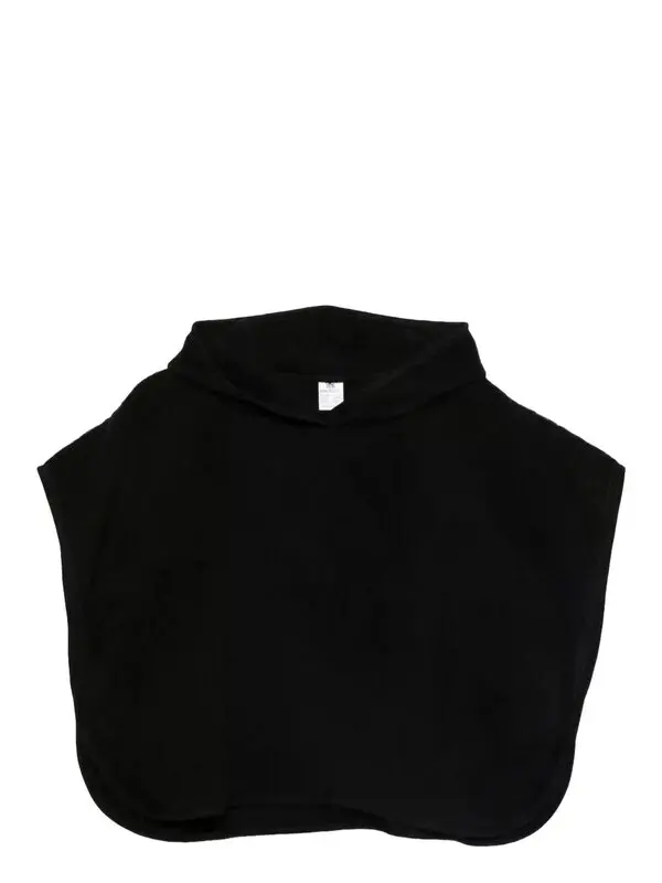 BASERANGE Hooded Fortu Sleeveless Vest - Black