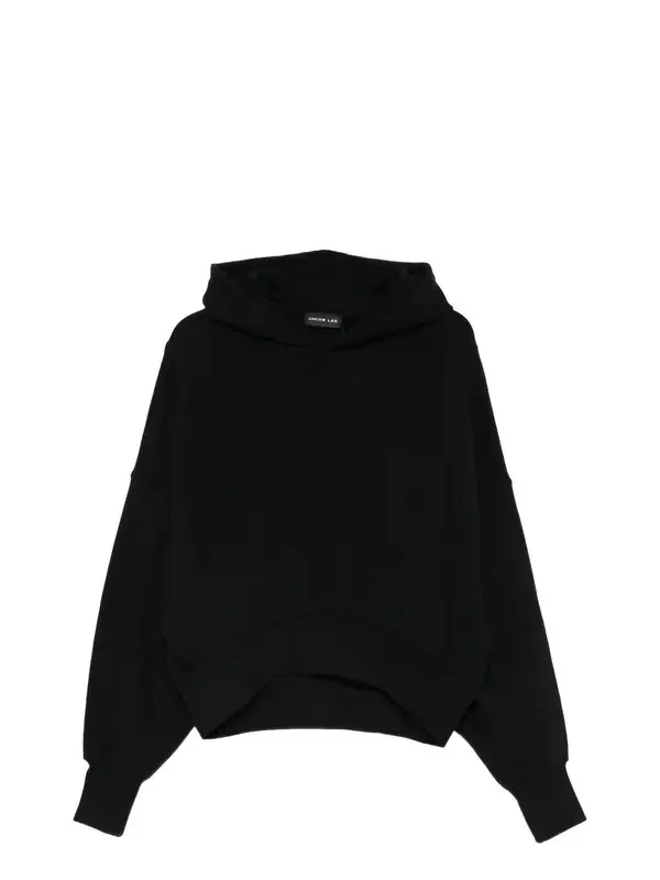 JACOB LEE Organic Cotton Hoodie - Black