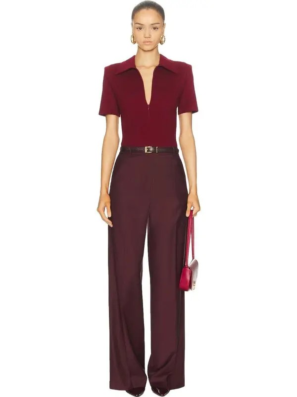 Ila Kate Top - Burgundy