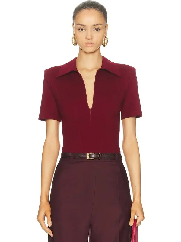 Ila Kate Top - Burgundy