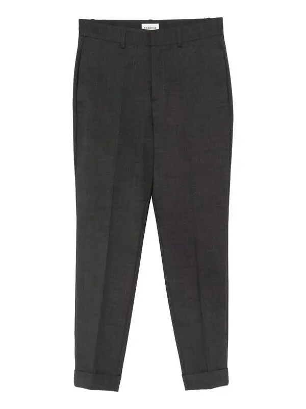 P.a.r.o.s.h Turn-up-cuffs Trousers - Grey