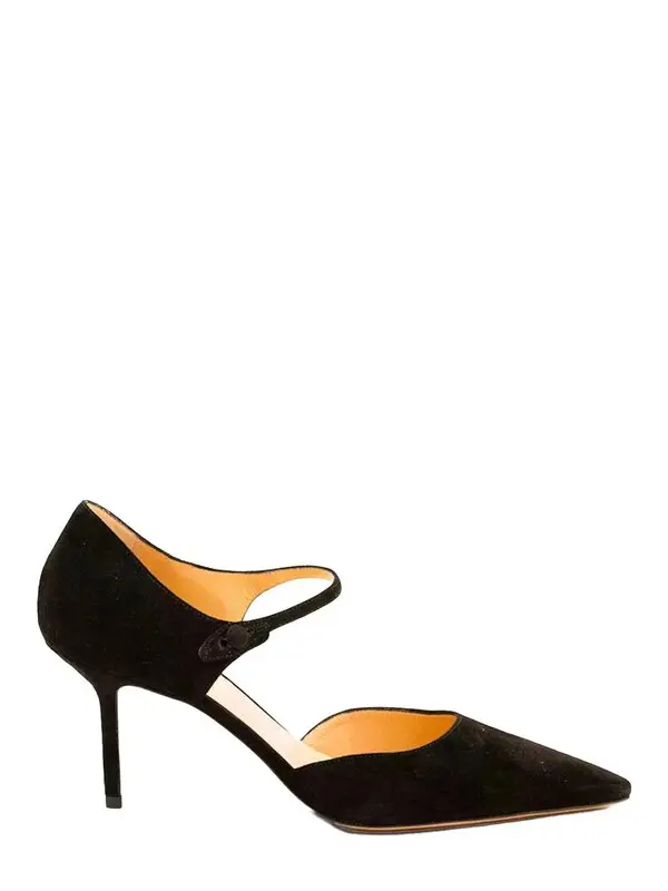 FRANCESCO RUSSO 80mm Pointed Pumps - Black