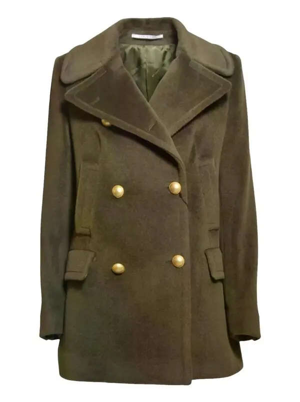 Tagliatore Double-breasted Coat - Brown