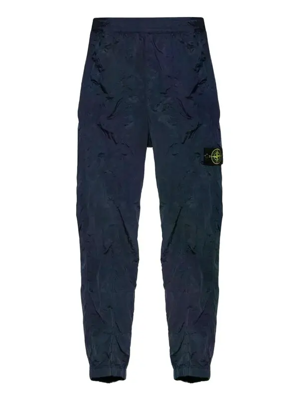 Stone Island Logo-patch Track Pants - Blue